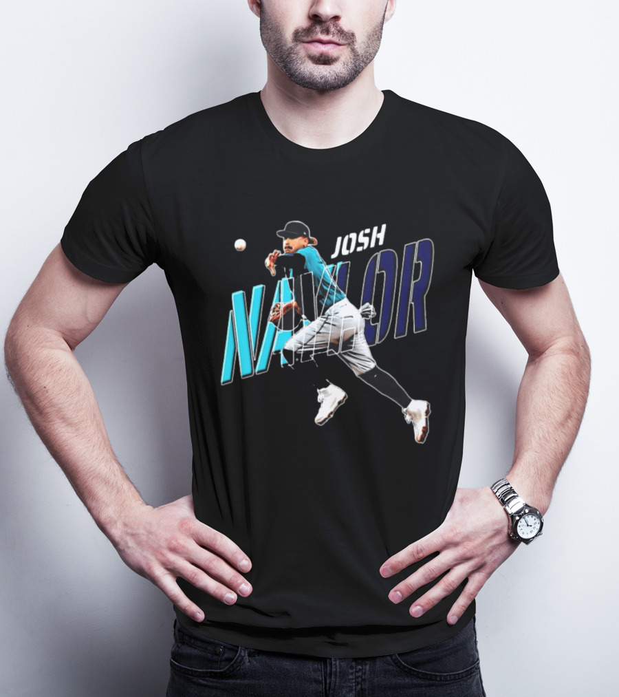 Josh Naylor Seattle Mariners MLB 2026 T-Shirt