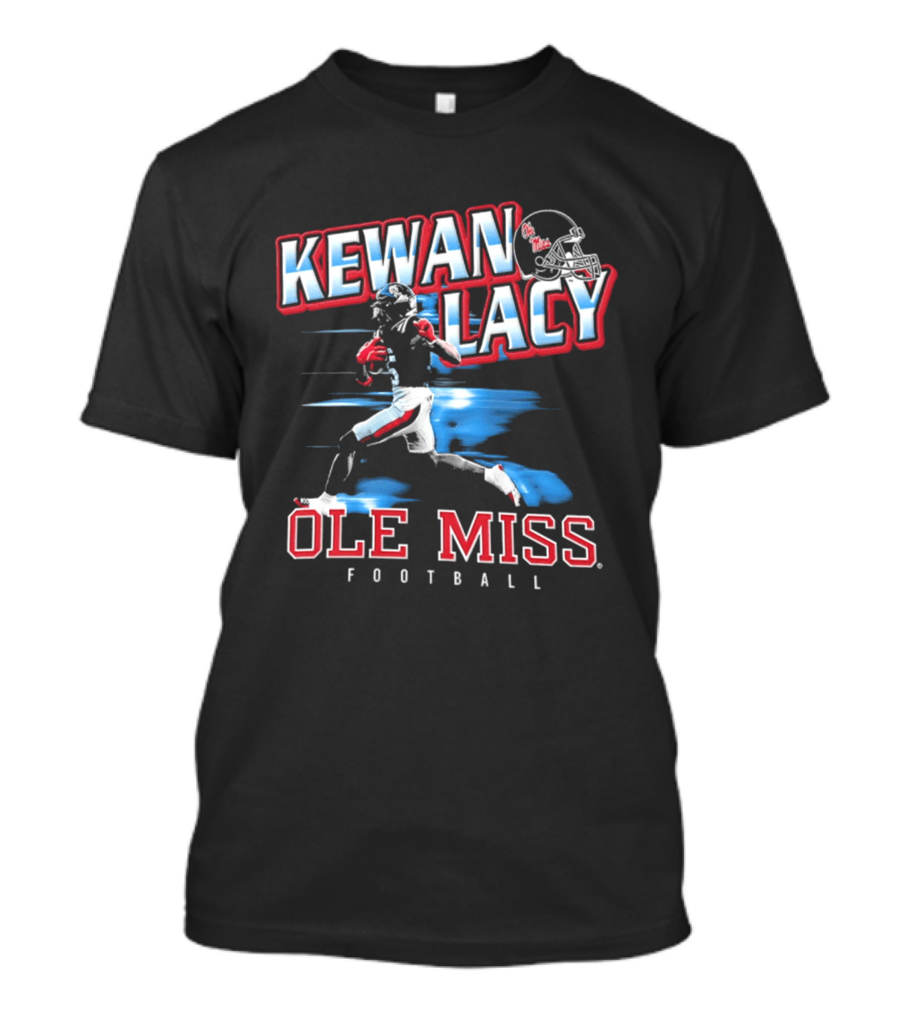 Kewan Lacy Ole Miss Football Quarterback Sprint T-Shirt
