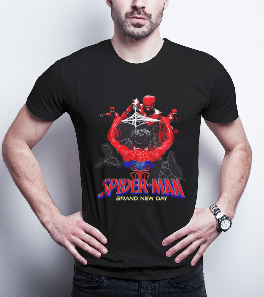 Spider Man Brand New Day Dynamic Heroic Encounter T-Shirt