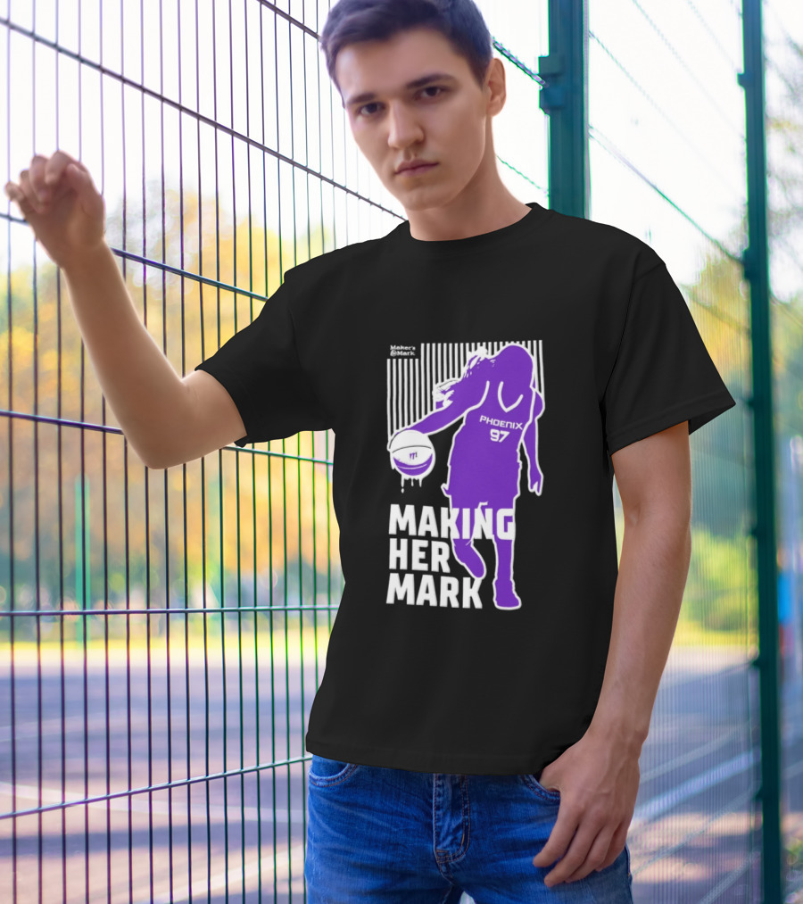 Phoenix Mercury WNBA Making Her Mark 97 T-Shirt