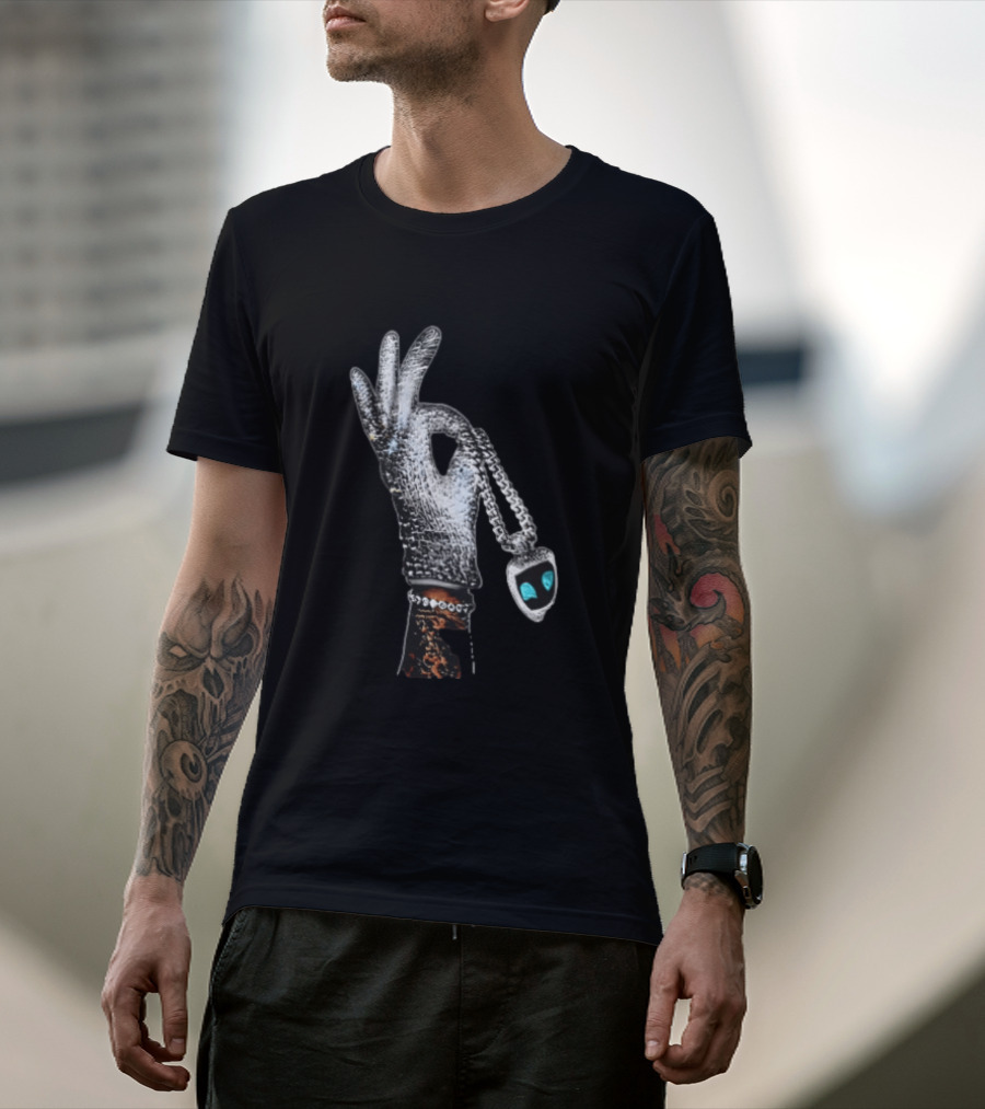 Drake Iceman Astro Bot Glove Necklace T-Shirt