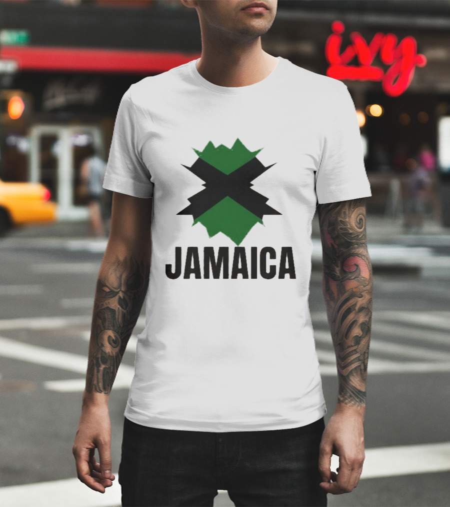 2026 Ali G Who Iz I Jamaica Flag T-Shirt