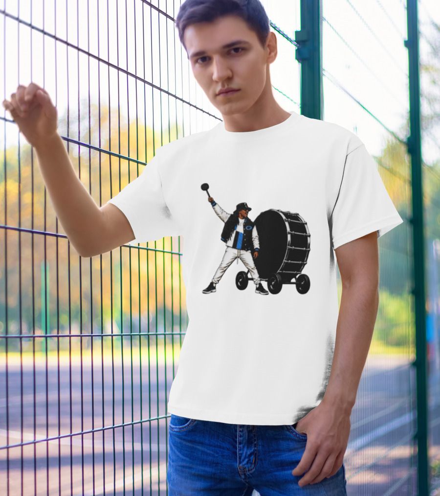 Carolina Panthers For The Culture Drummer Marching Band Fan Gear T-Shirt