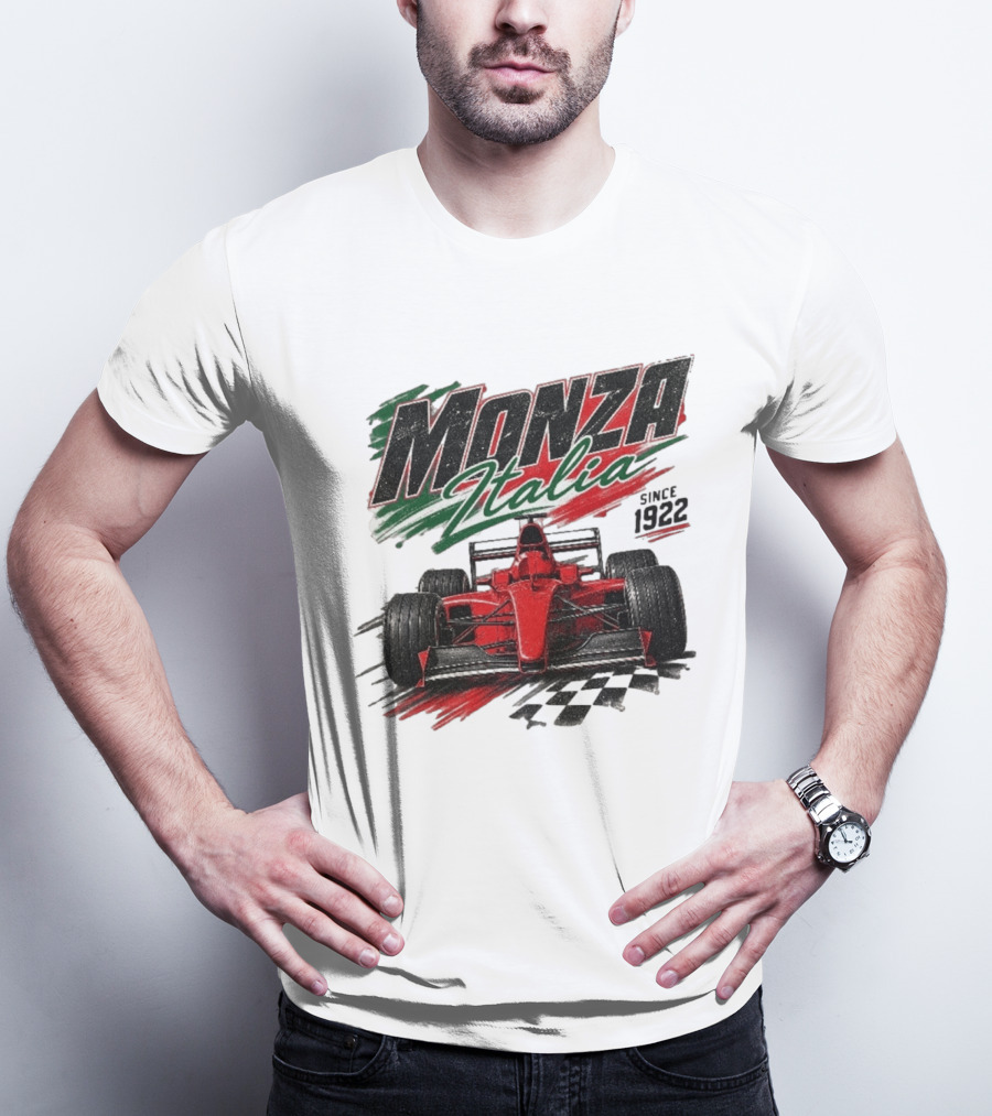Monza Italia Racing Since 1922 Formula Car T-Shirt