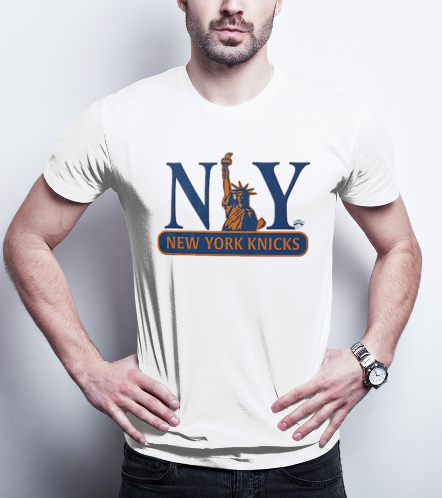 New York Knicks NY Statue Of Liberty T-Shirt