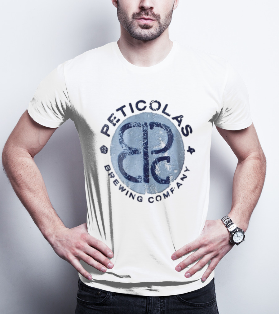 Peticolas Brewing Company PBC Distressed Monogram 2010 T-Shirt