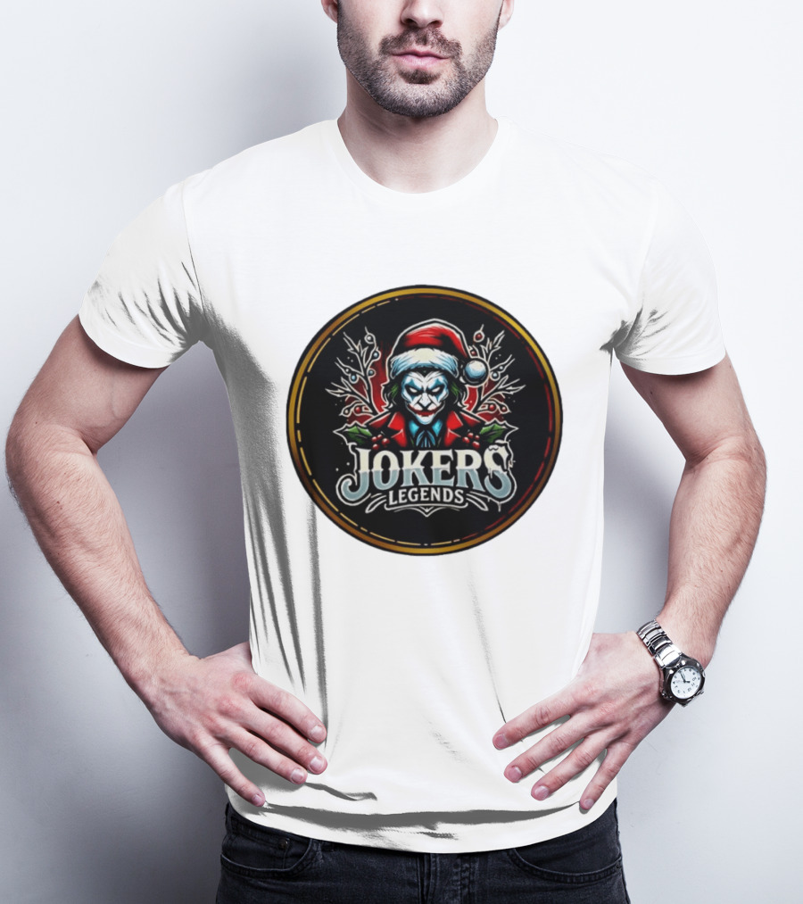Jokers Legends Santa Hat Christmas T-Shirt