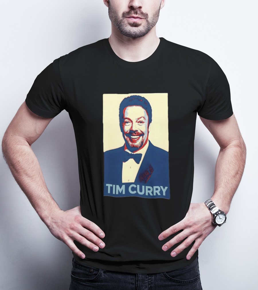 Tim Curry Iconic Obama Hope T-Shirt