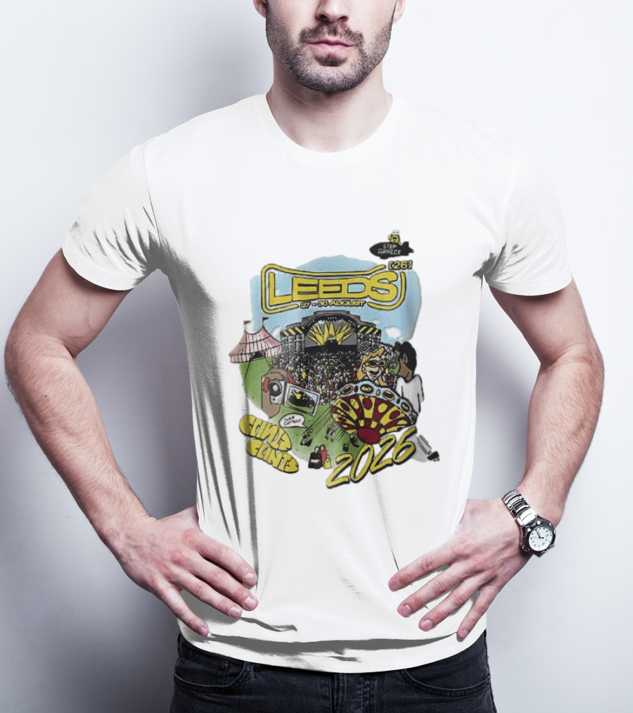 Leeds Step Correct 27 30 August 2026 Music Festival Fairground Clints Cantz T-Shirt