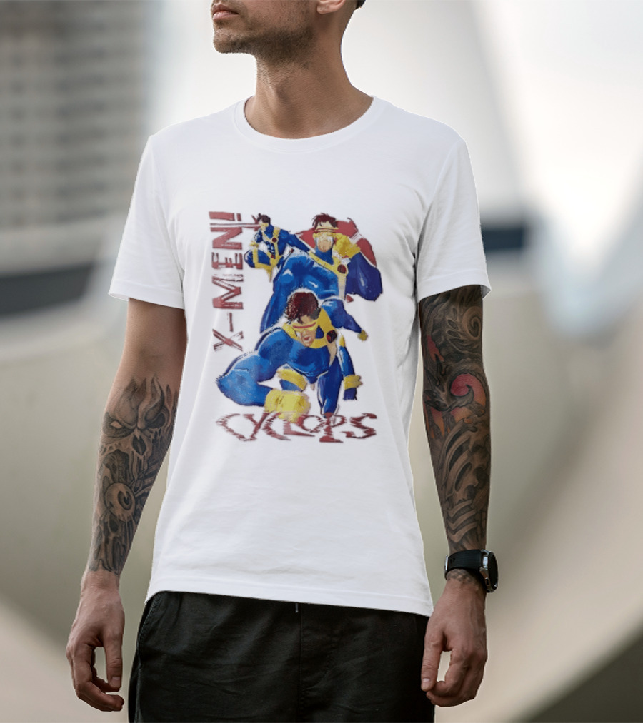 X Men Cyclops Marvel Superhero T-Shirt