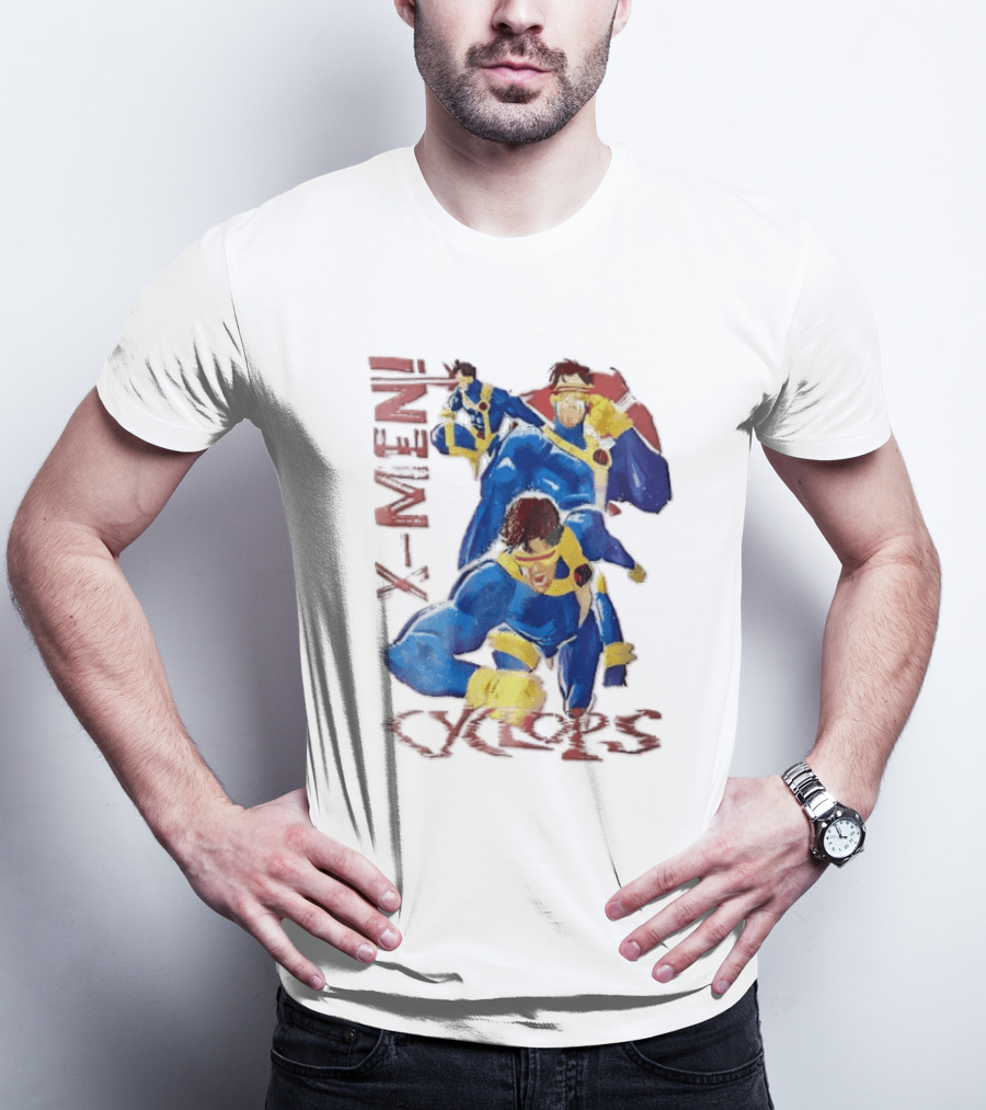 X Men Cyclops Marvel Superhero T-Shirt