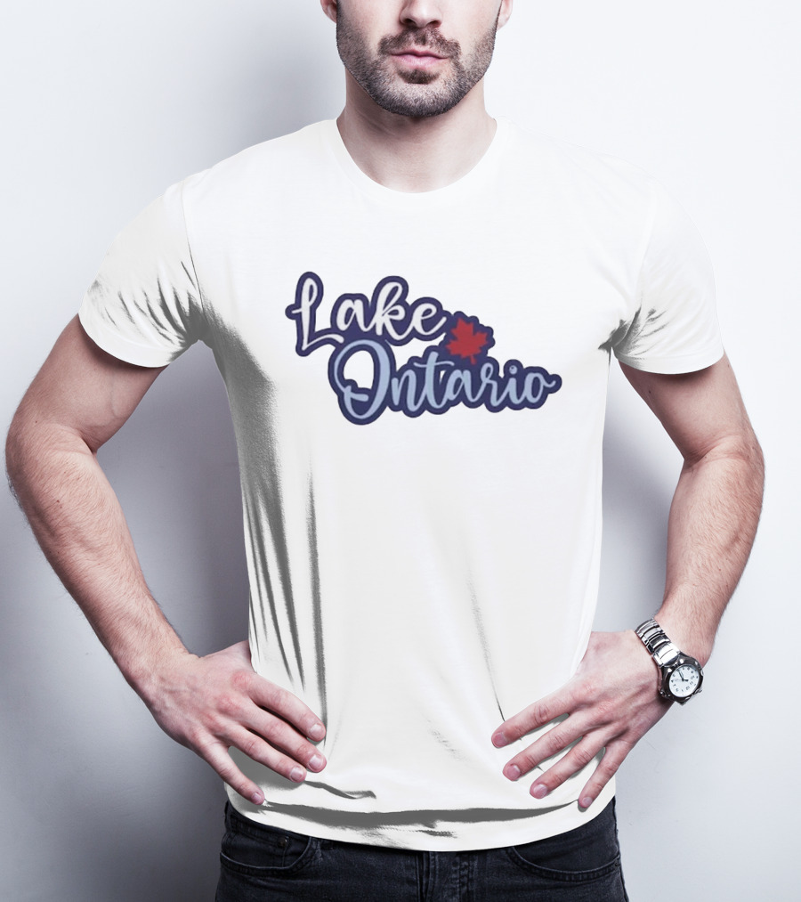 Lake Ontario Canada Maple Leaf T-Shirt