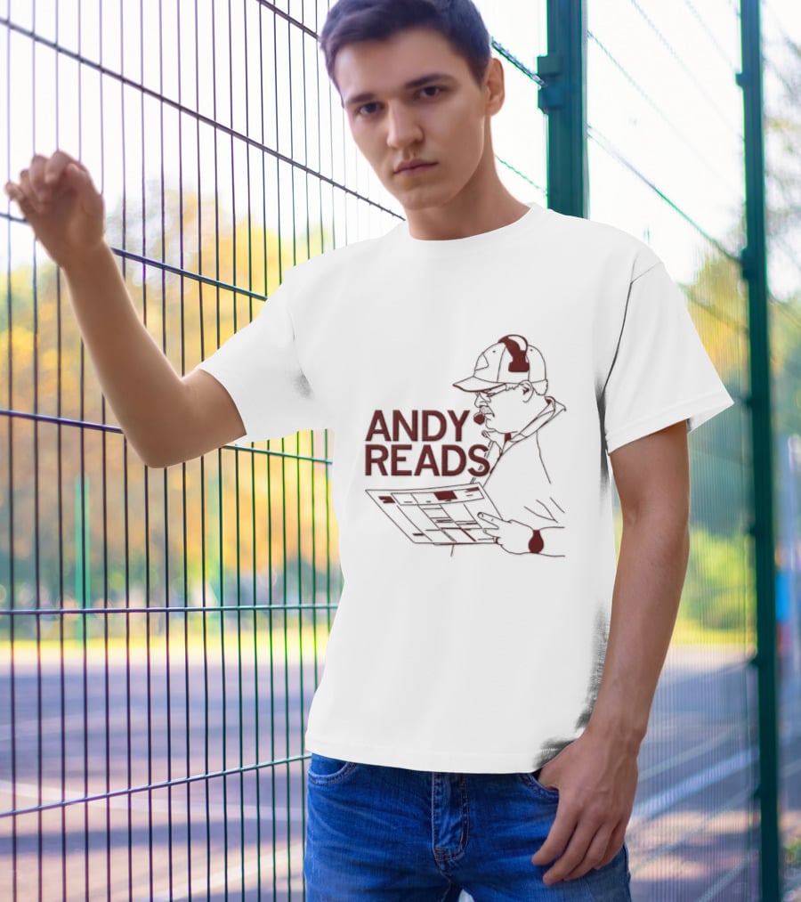 Andy Reads Kansas City Chiefs Coach Andy Reid T-Shirt