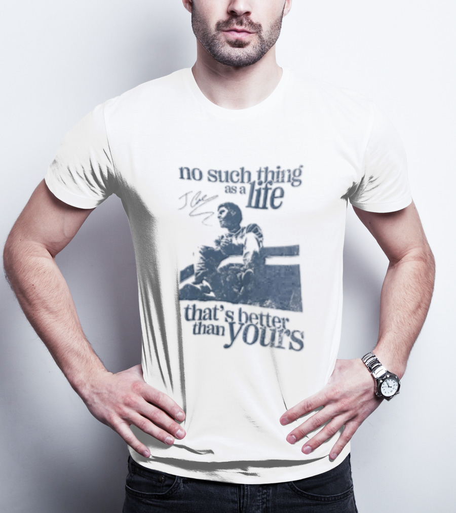 No Such Thing As A Life That's Better Than Yours J Cole Sitting On Roof T-Shirt