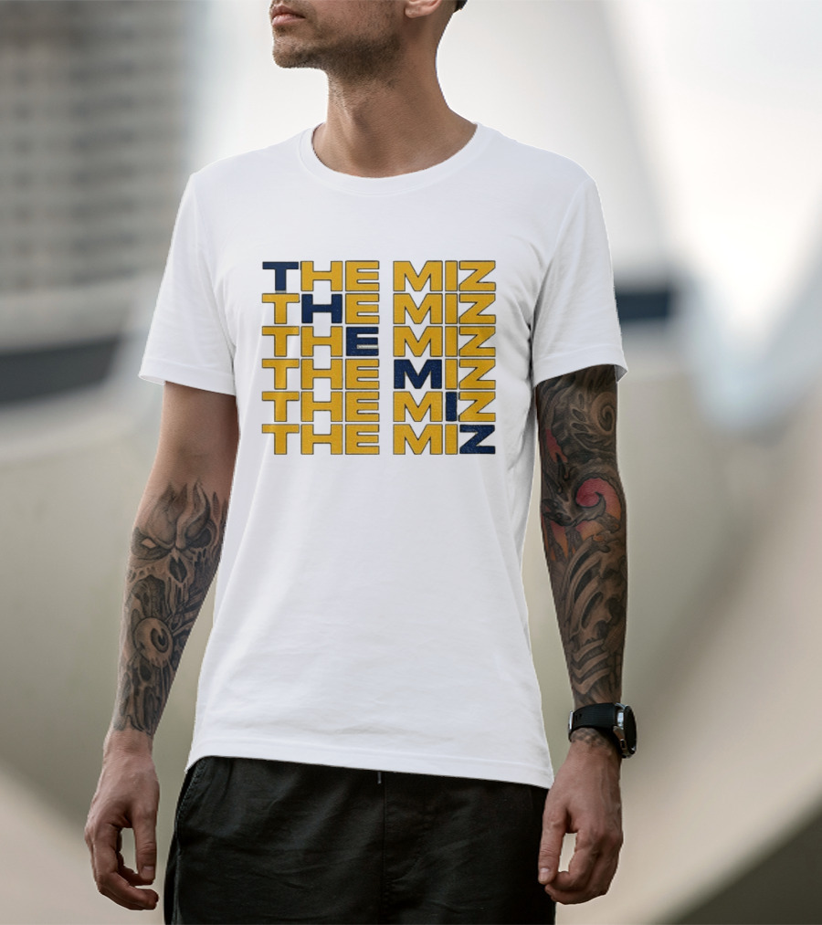 Jacob Misiorowski The Miz Milwaukee Baseball Stacked T-Shirt