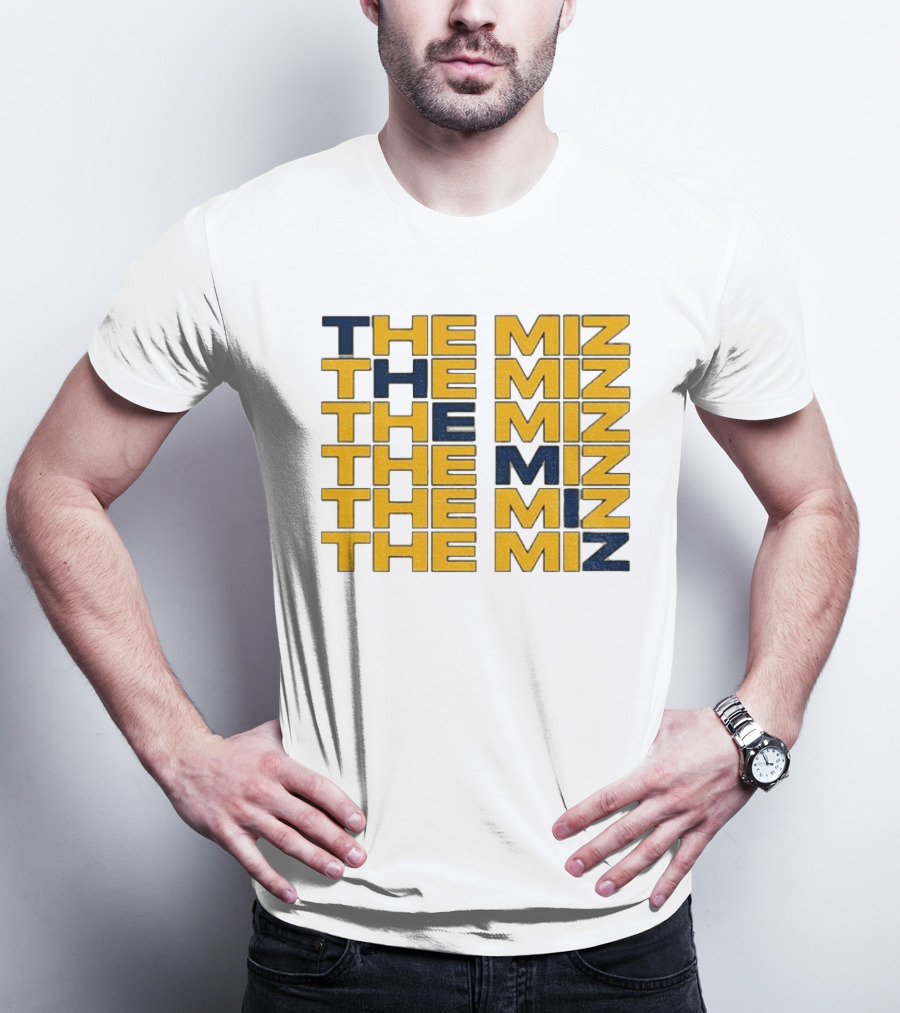 Jacob Misiorowski The Miz Milwaukee Baseball Stacked T-Shirt