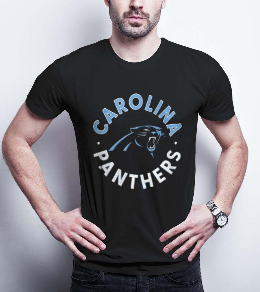 Carolina Panthers Team Spirit Feline T-Shirt