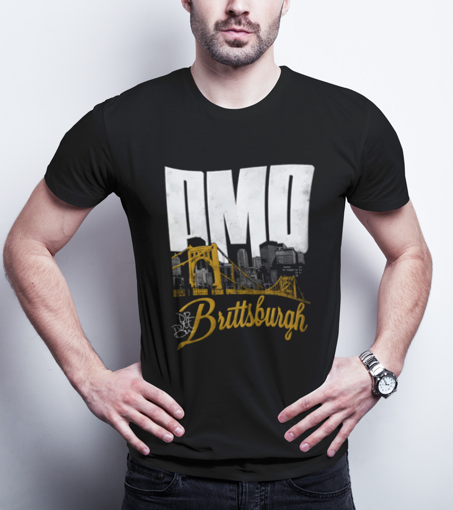 DMO Britt Baker Brittsburgh City Skyline Bridge T-Shirt