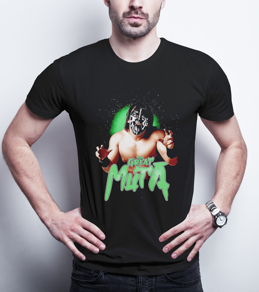 Great Muta Wrestling Legend Face Paint T-Shirt