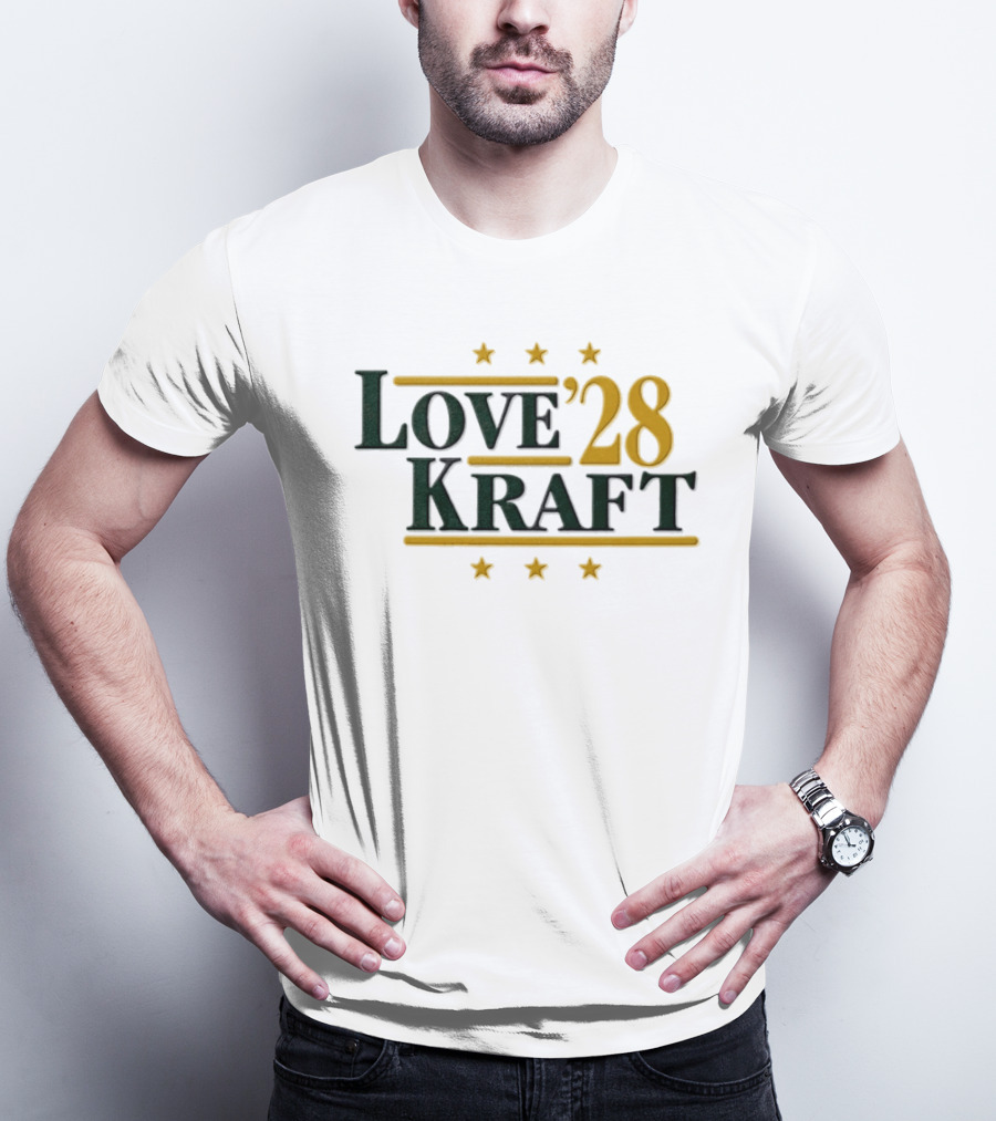 Love '28 Kraft Green Bay Packers T-Shirt
