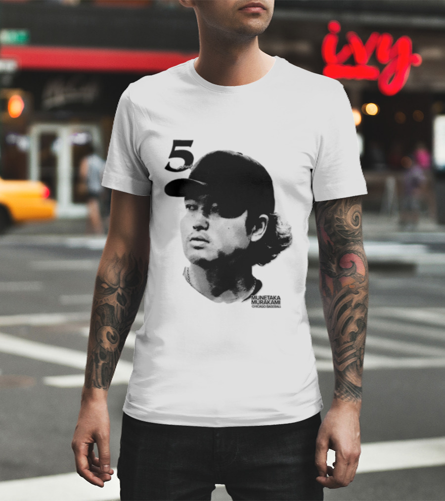 Munetaka Murakami Chicago Baseball Lineage Series 5 T-Shirt