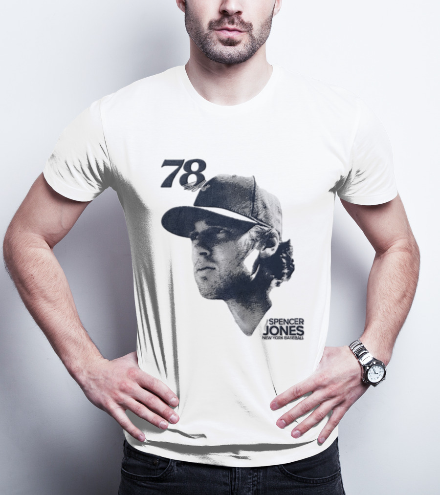 Spencer Jones No 78 New York Yankees MLB Lineage Series T-Shirt