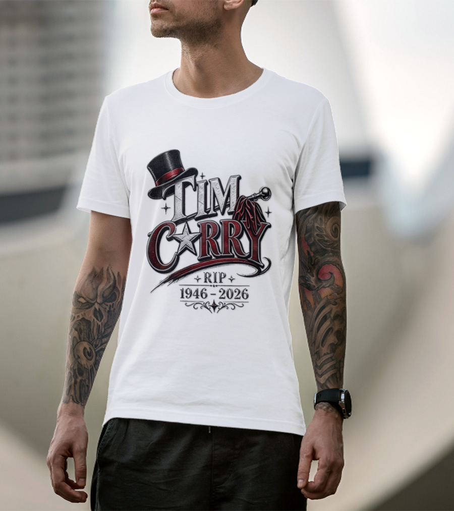 Tim Curry RIP 1946 2026 Top Hat And Cape T-Shirt