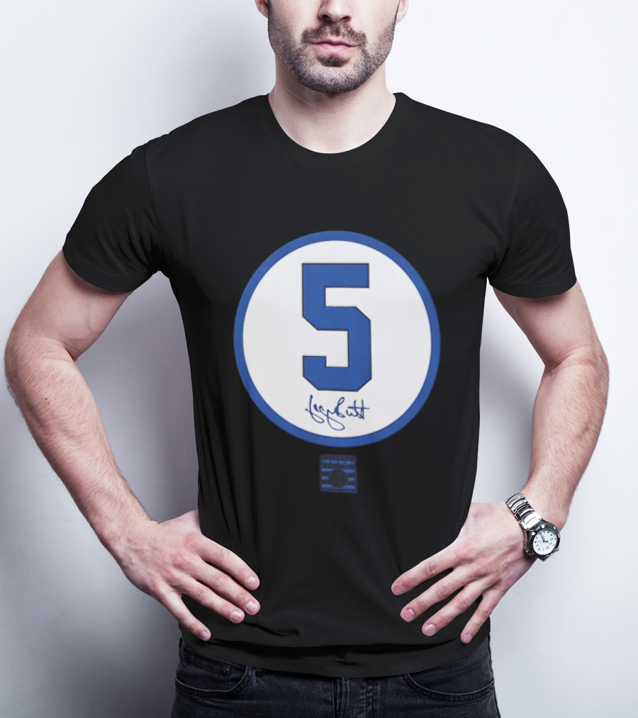 George Brett Number 5 Kansas City Royals MLB Signature Edition T-Shirt