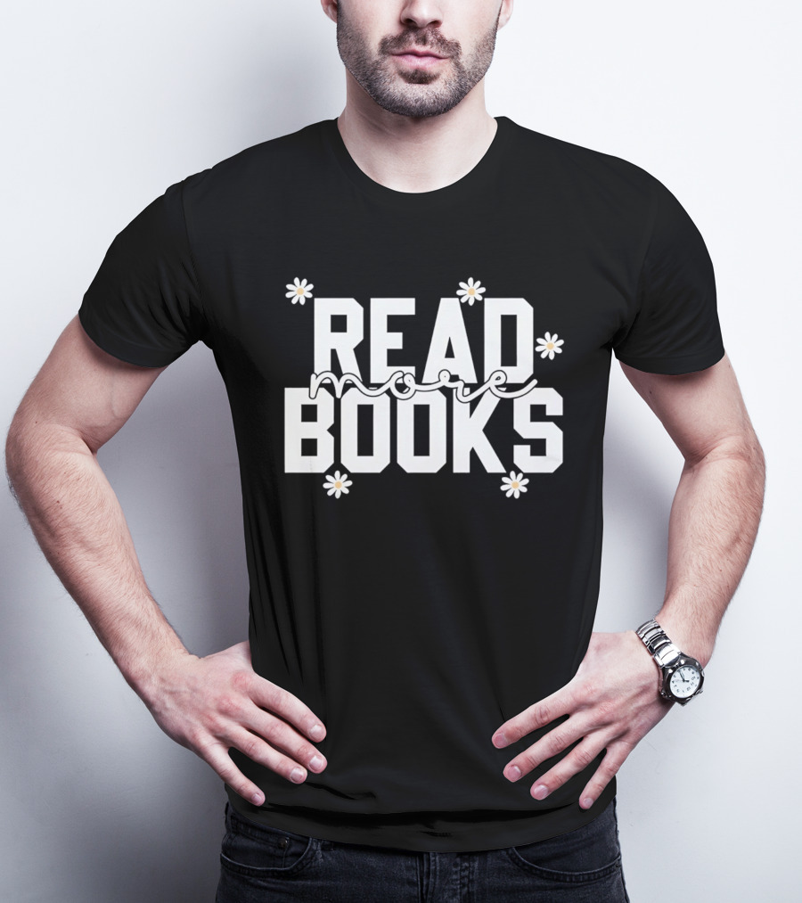 Read More Books Daisy Flowers T-Shirt