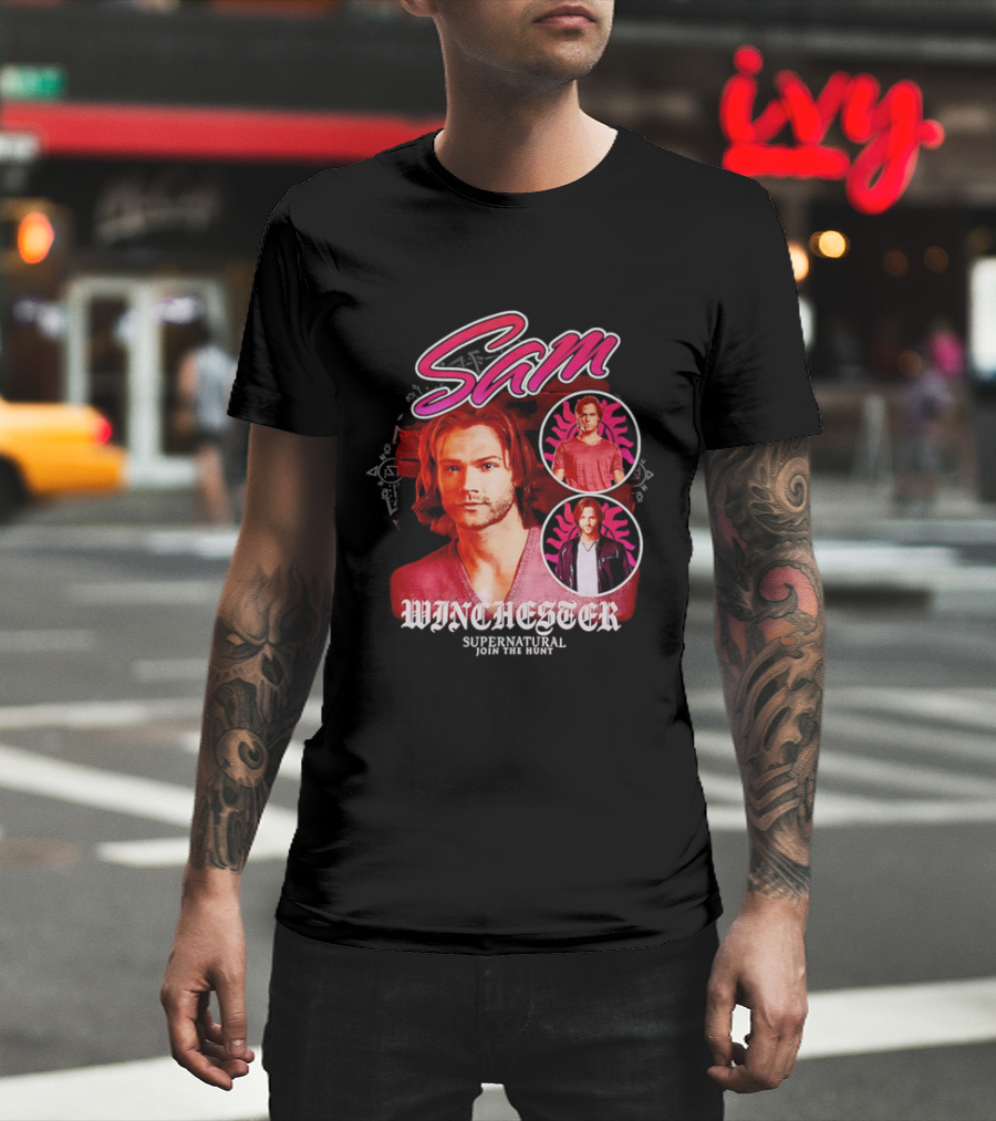 Sam Winchester Supernatural Join The Hunt T-Shirt