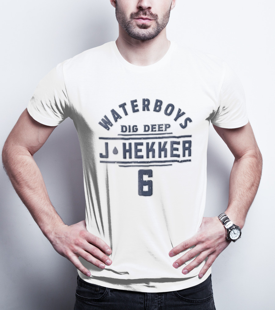 Waterboys Dig Deep J. Hekker Number 6 T-Shirt