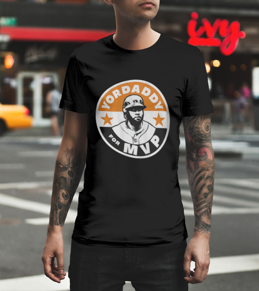 Yordan Alvarez Yordaddy MVP Baseball Star T-Shirt