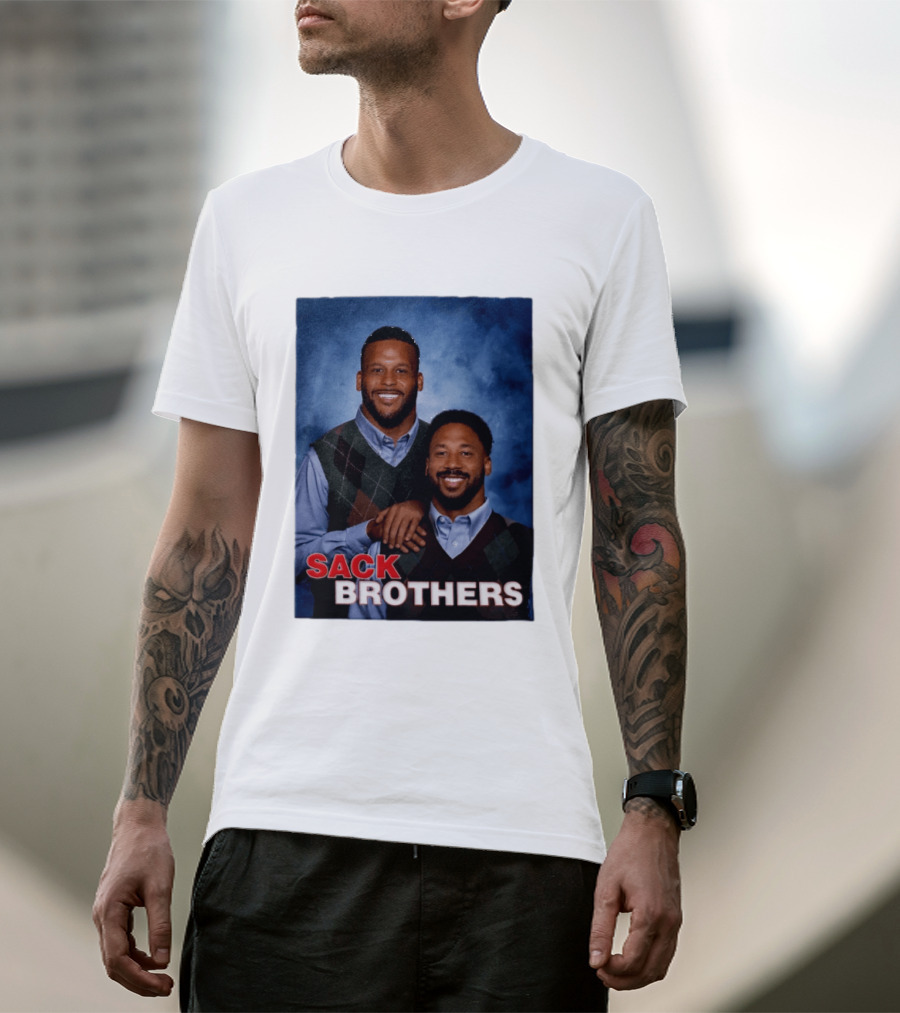 Aaron Donald Myles Garrett Sack Brothers Step Brothers T-Shirt