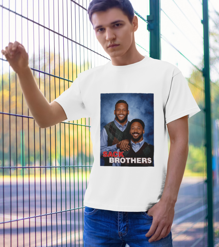 Aaron Donald Myles Garrett Sack Brothers Step Brothers T-Shirt
