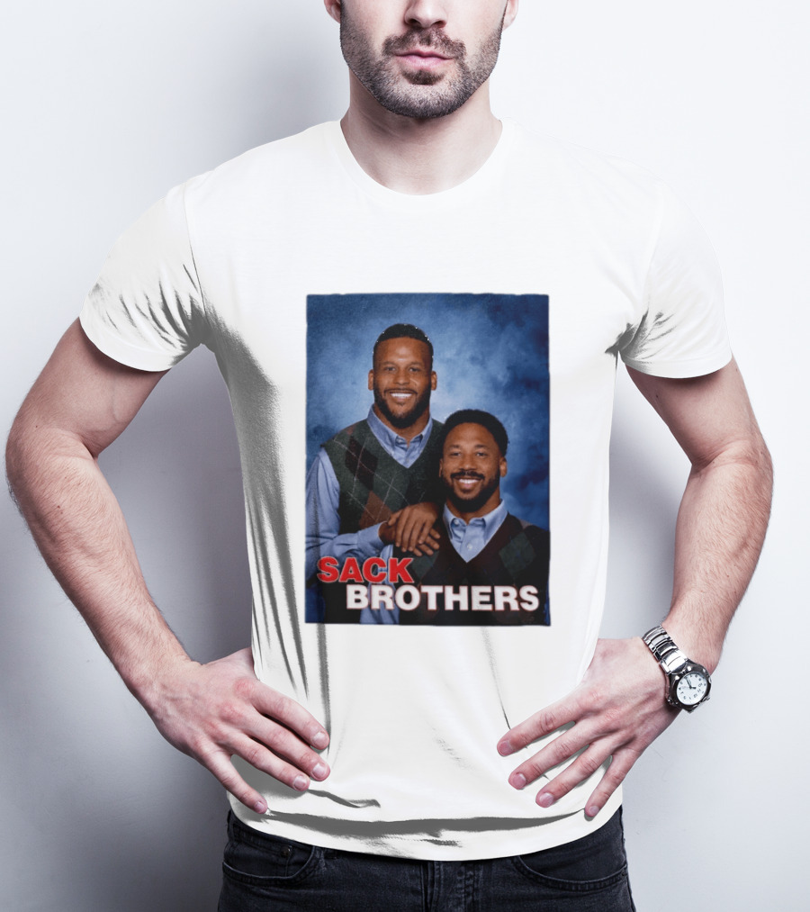 Aaron Donald Myles Garrett Sack Brothers Step Brothers T-Shirt