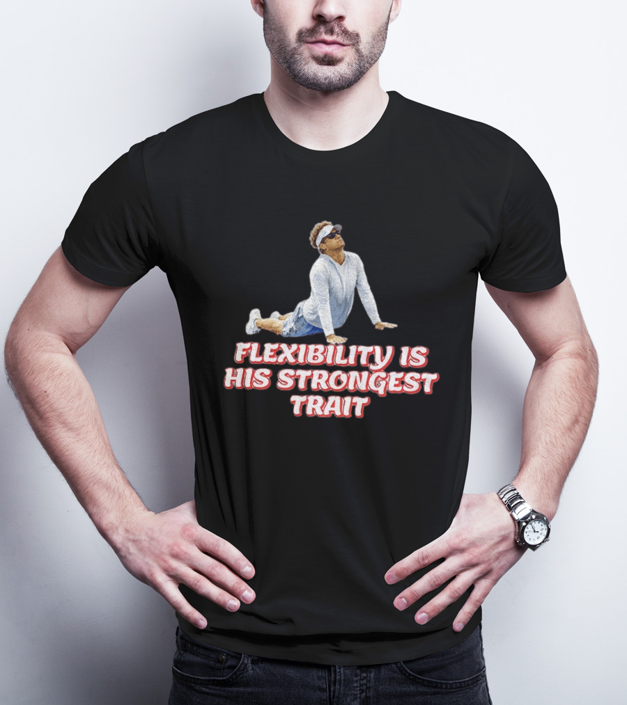 Flexibility Is His Strongest Trait Kiffin Button T-Shirt