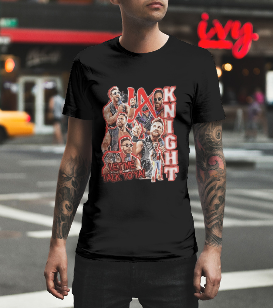 LA Knight Let Me Talk To Ya WWE Superstar T-Shirt