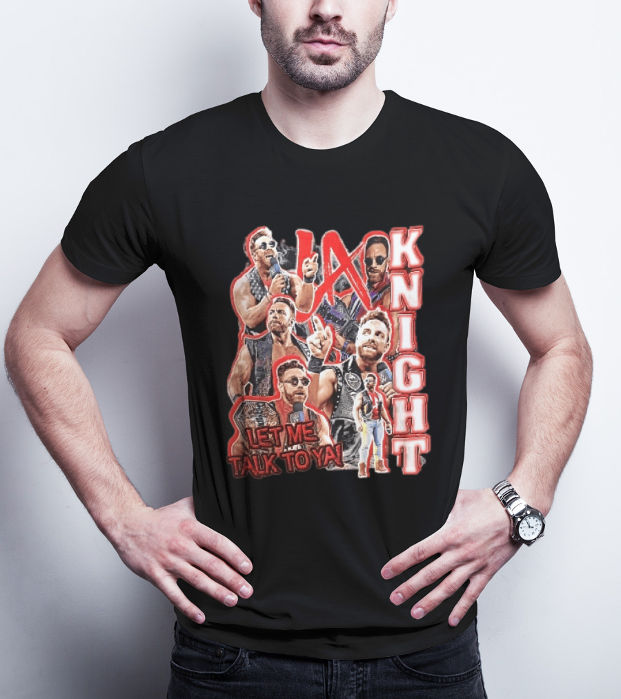 LA Knight Let Me Talk To Ya WWE Superstar T-Shirt