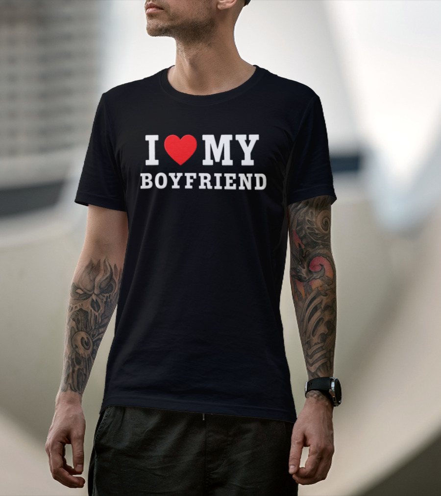 I Heart My Boyfriend Trinity Rodman T-Shirt