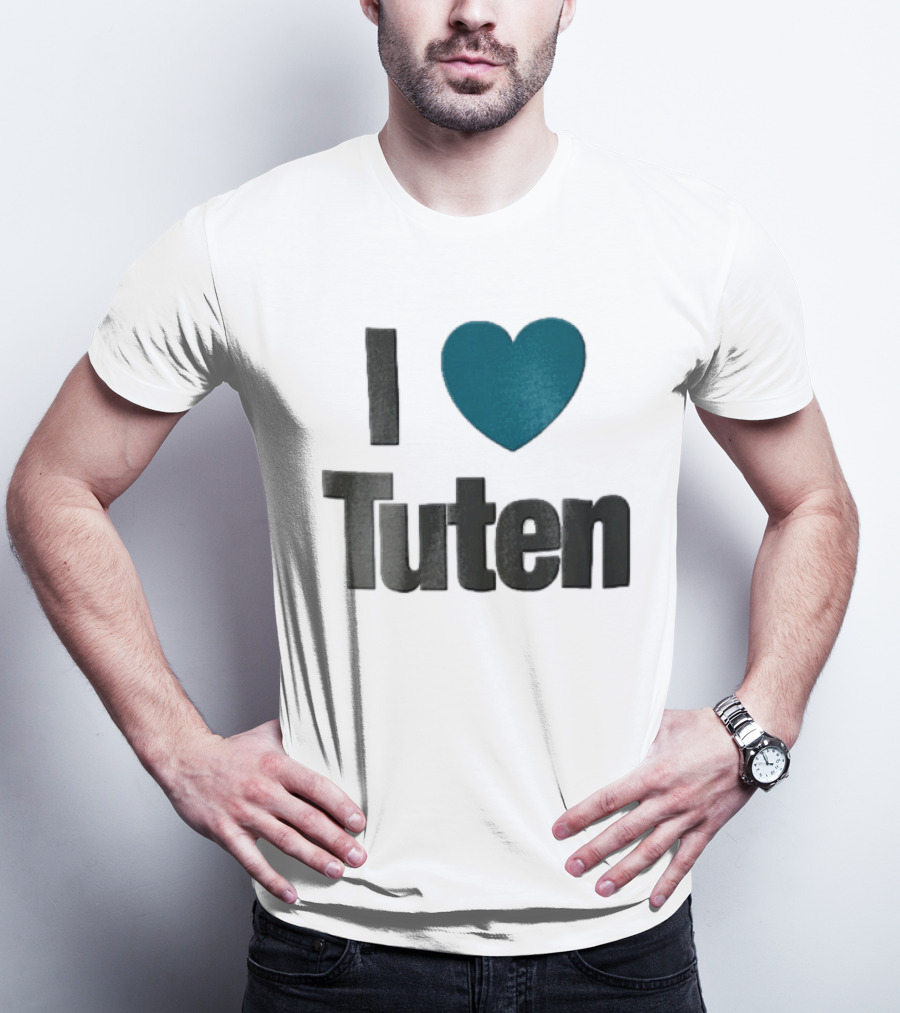 I Love Tuten Heart T-Shirt