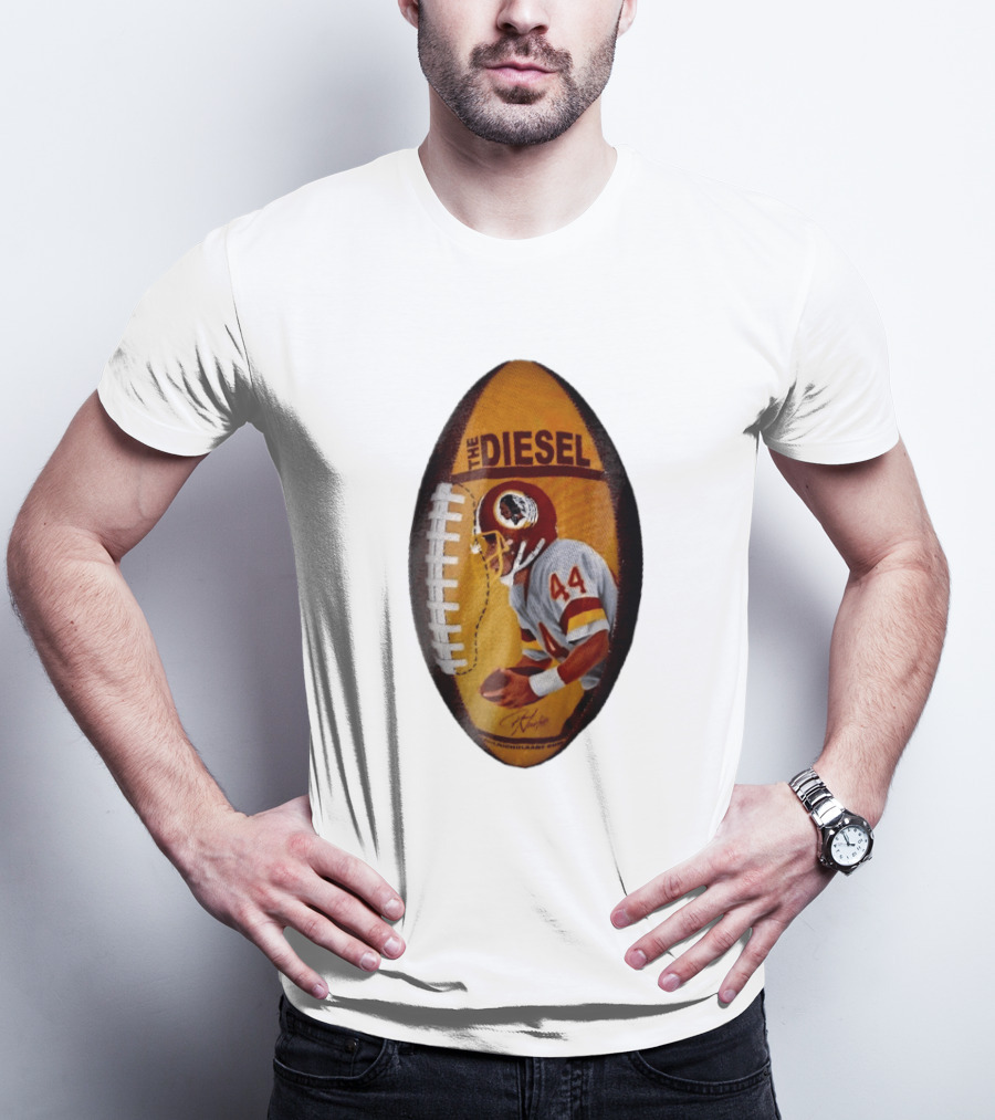 The Diesel Washington Redskins Football Vintage Memorabilia Image T-Shirt
