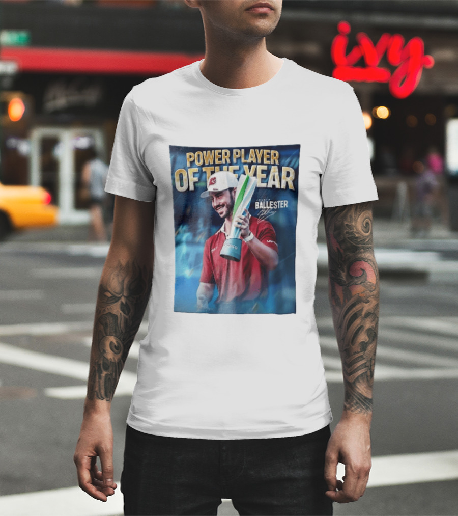 Power Player Of The Year Josele Ballester Champions Trophy Sports Celebration T-Shirt