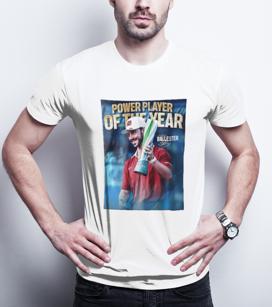 Power Player Of The Year Josele Ballester Champions Trophy Sports Celebration T-Shirt