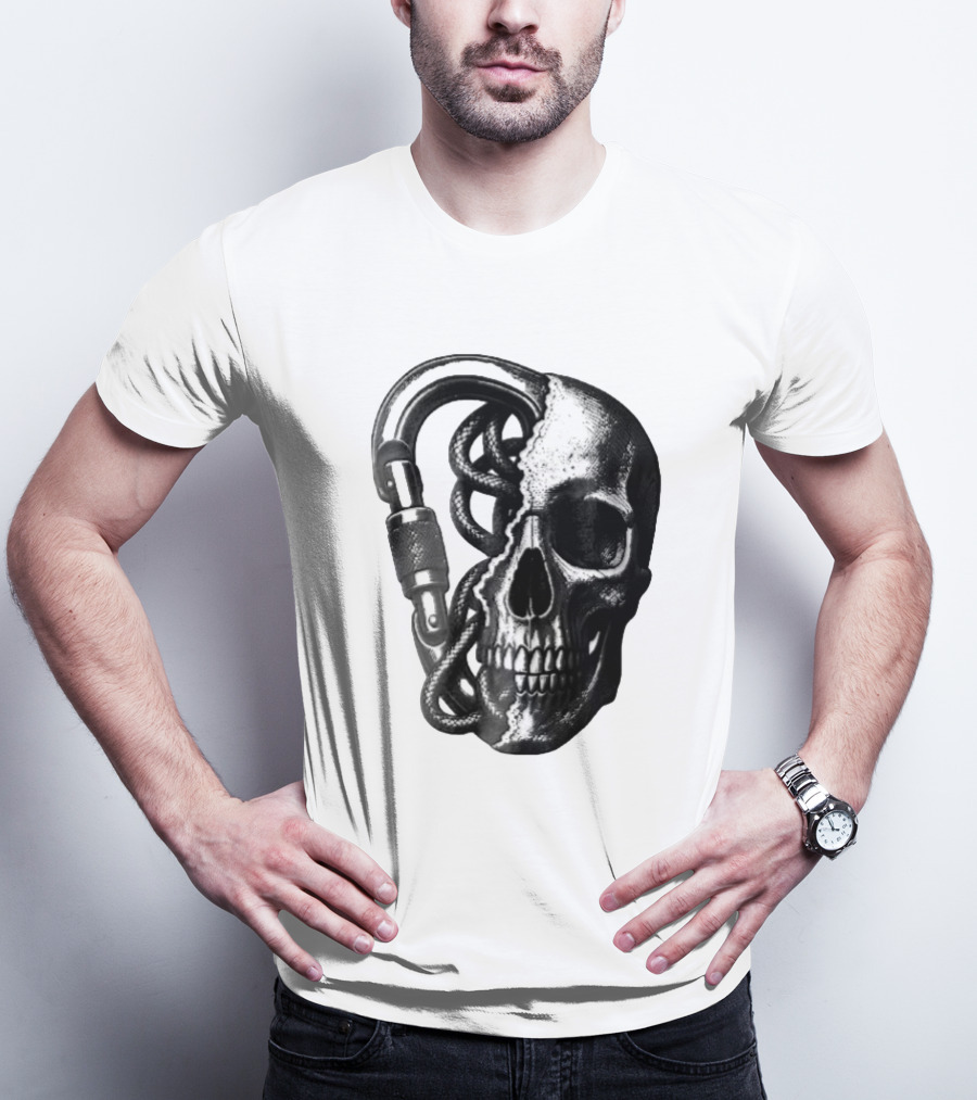 Skull Carabiner Snake T-Shirt