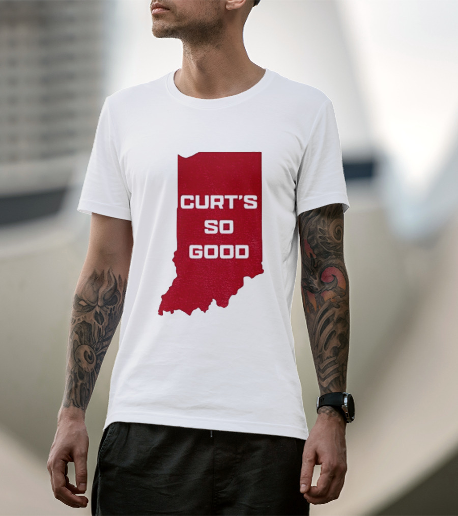 Indiana Hoosier Football Curt's So Good T-Shirt