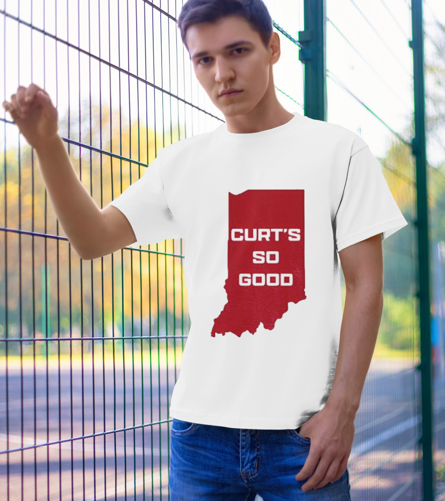 Indiana Hoosier Football Curt's So Good T-Shirt