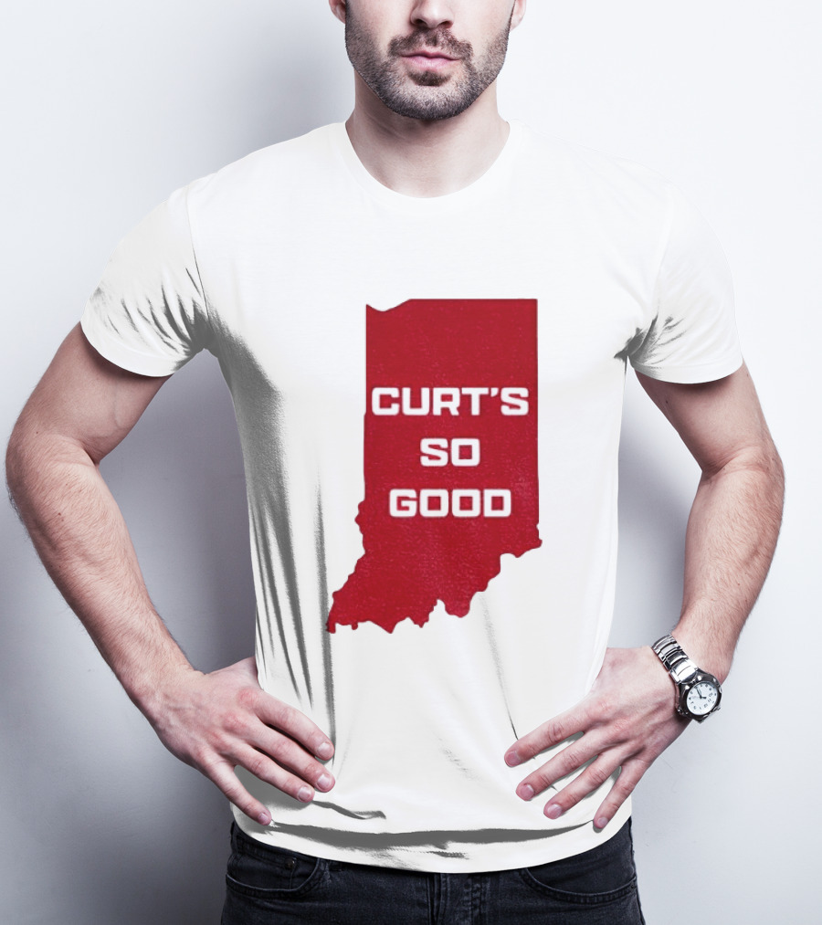 Indiana Hoosier Football Curt's So Good T-Shirt