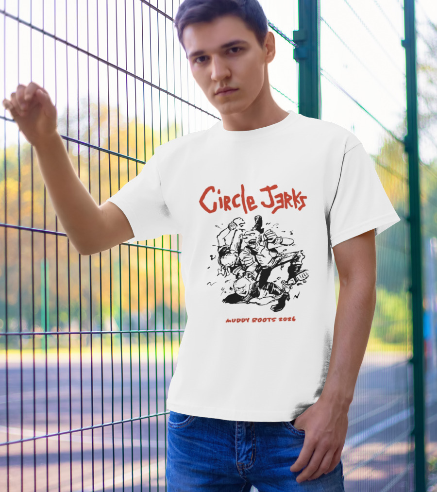 Circle Jerks Muddy Roots 2026 September Festival Exclusive T-Shirt