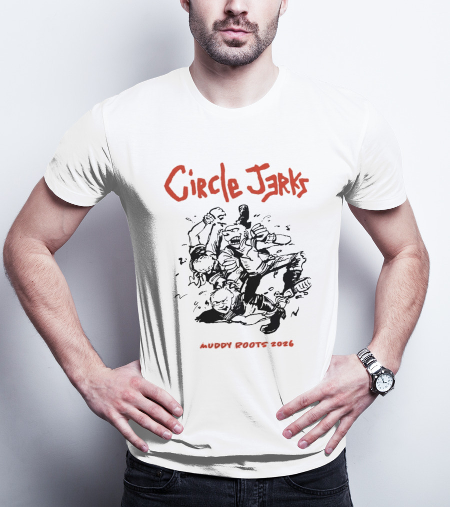 Circle Jerks Muddy Roots 2026 September Festival Exclusive T-Shirt
