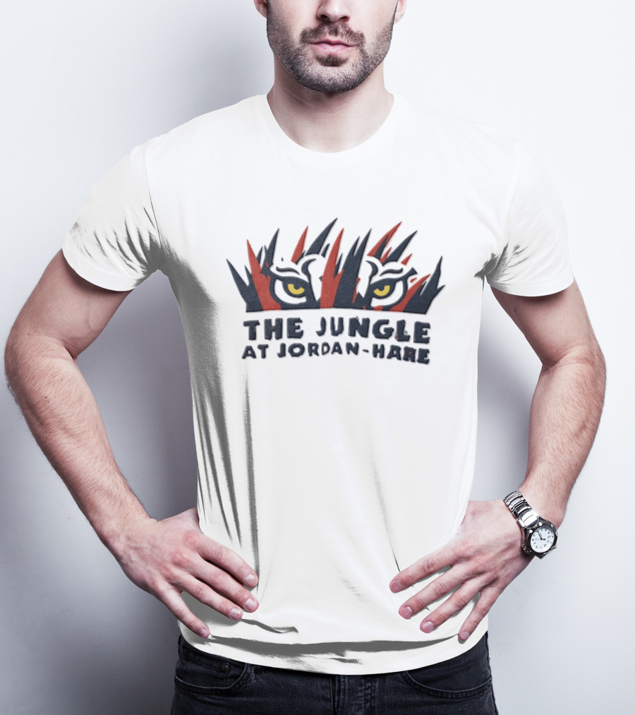 The Jungle At Jordan Hare Auburn University Tigers Football Eyes T-Shirt